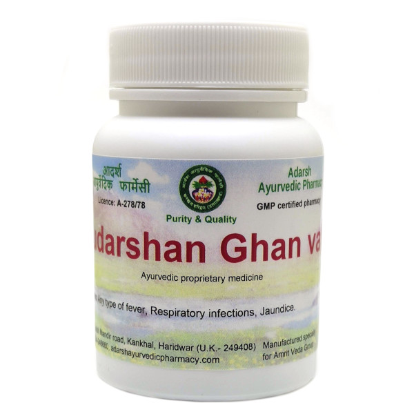 Sudarshan Ghan vati Adarsh Ayurvedic Pharmacy, 40 grams buy online ...